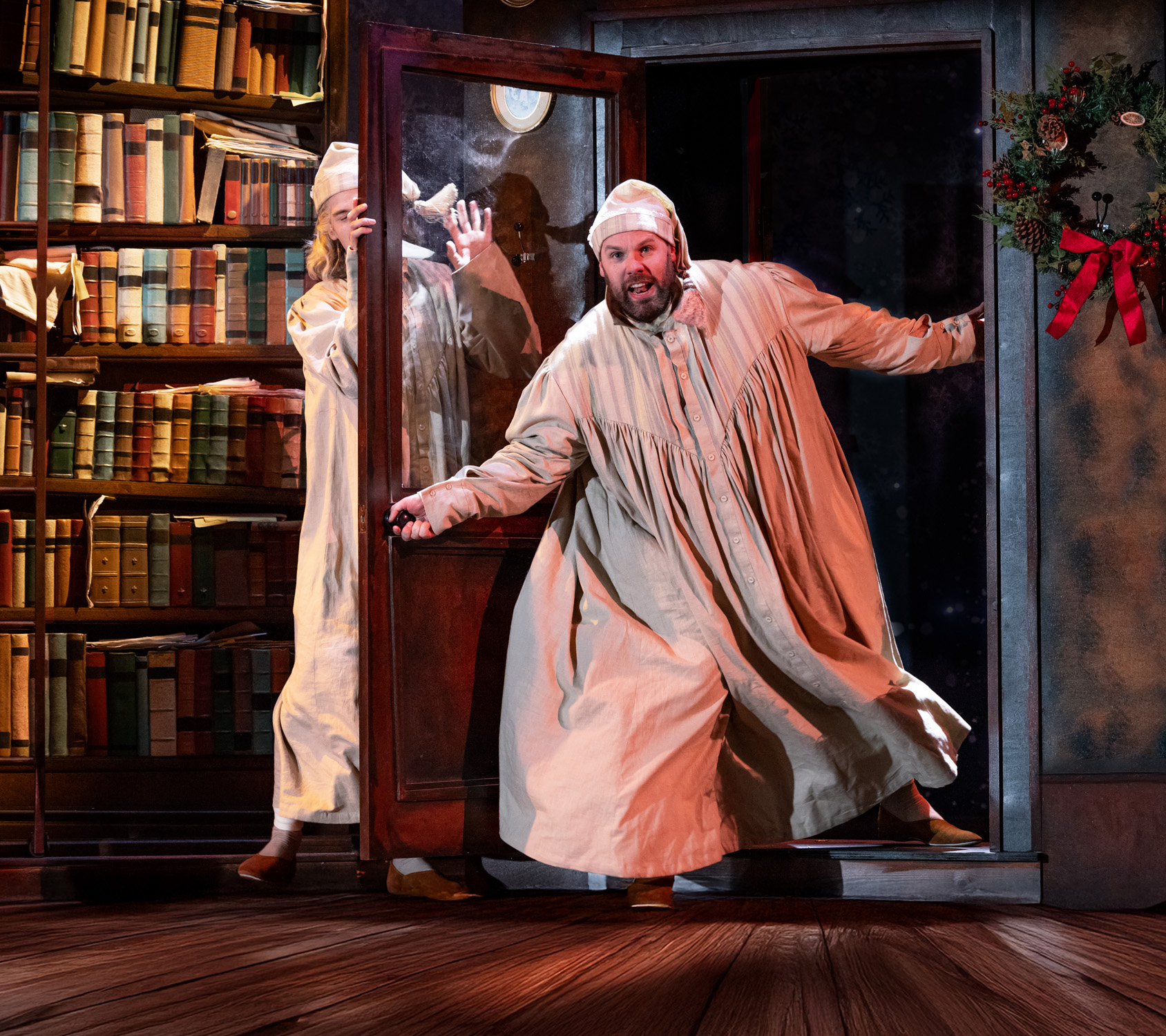 Christmas Carol Goes Wrong in the West End and on tour – first look photos