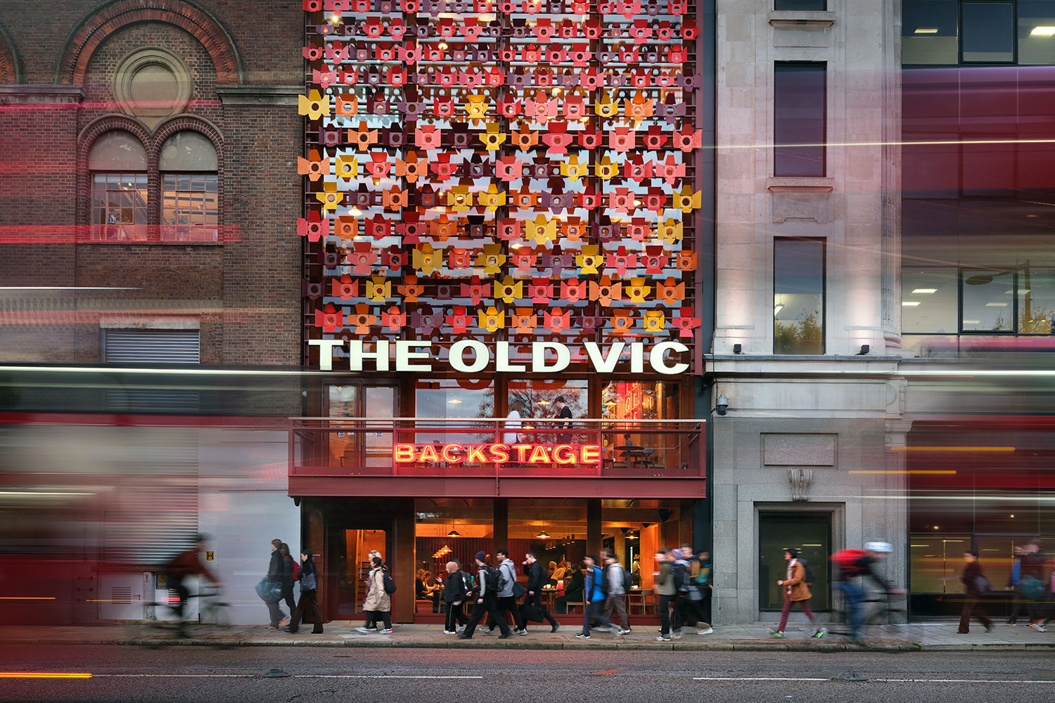 The Old Vic officially unveils new Backstage building