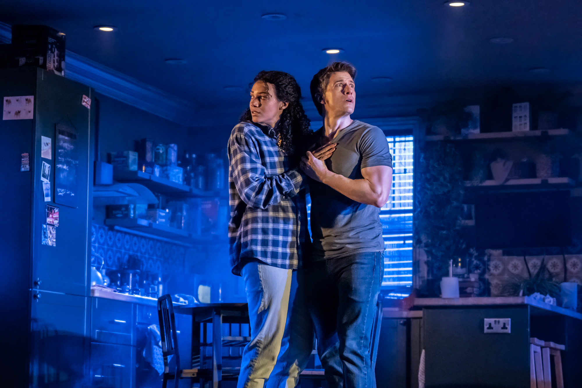 Paranormal Activity West End review – a hauntingly good stage adaptation
