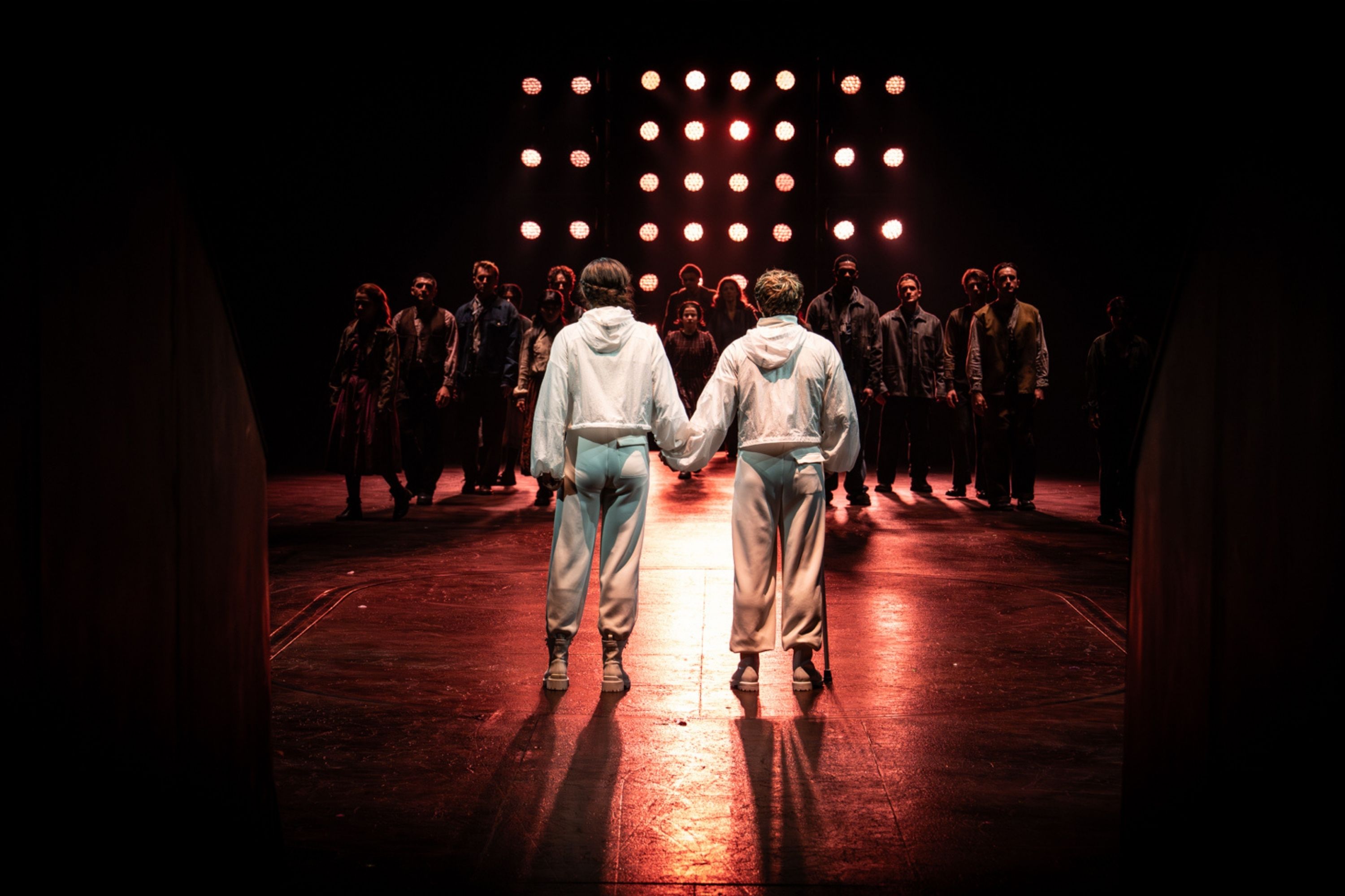 The Hunger Games on stage reveals a look behind-the-scenes