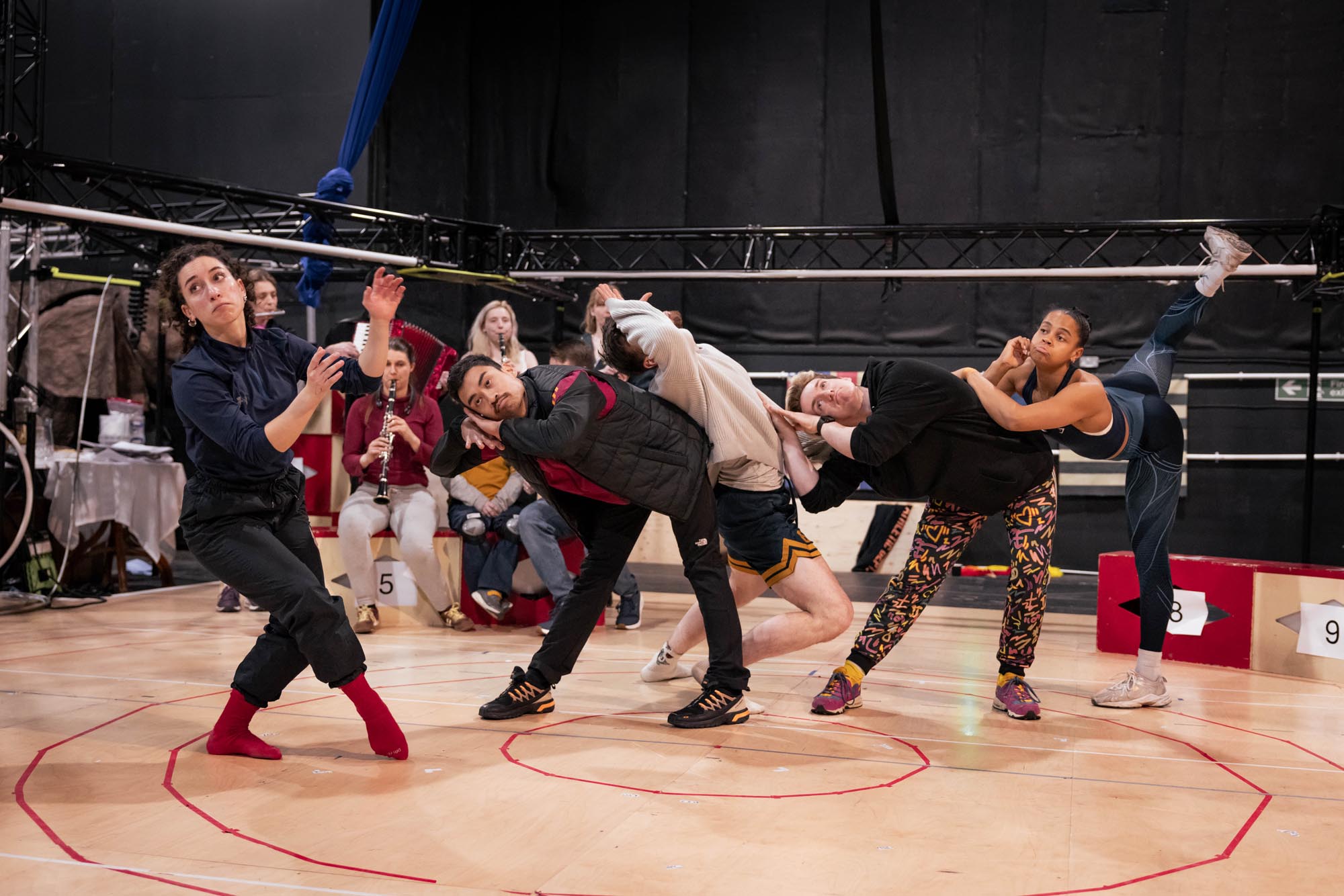 Barnum tour in photos: first look at rehearsals with Lee Mead