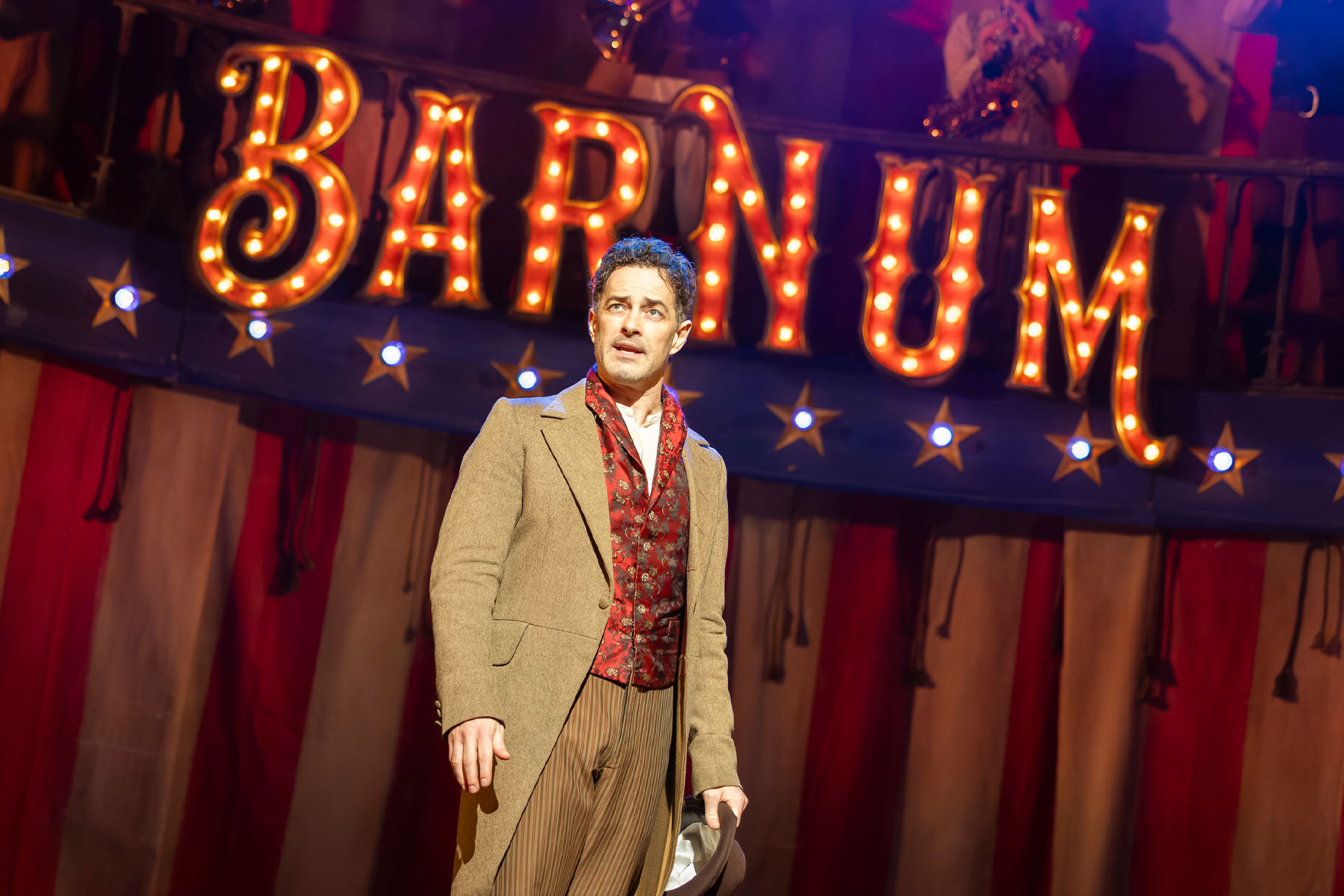 Barnum with Lee Mead on tour – review