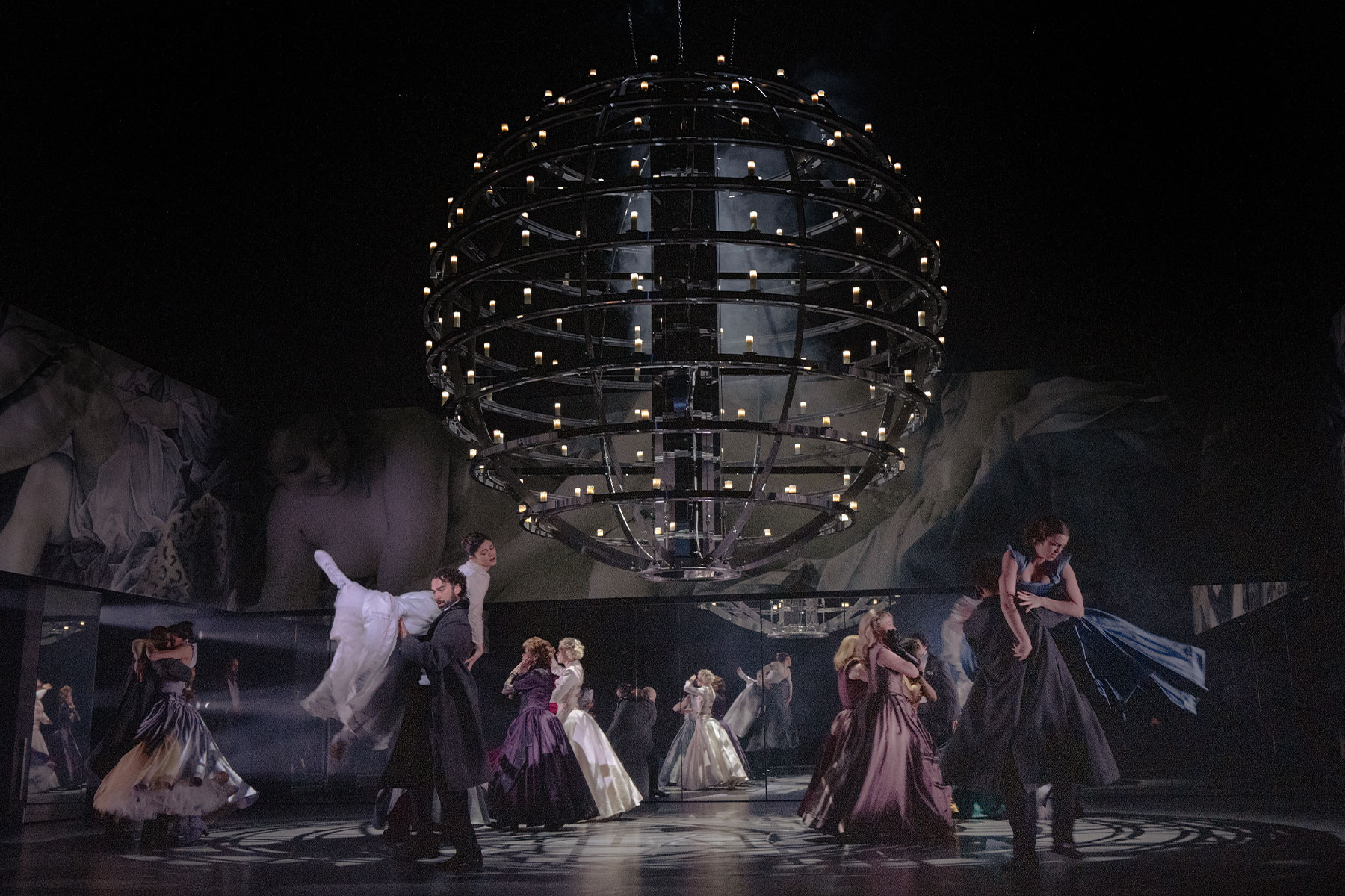 Les Liaisons Dangereuses with Aidan Turner, Lesley Manville and Monica ...