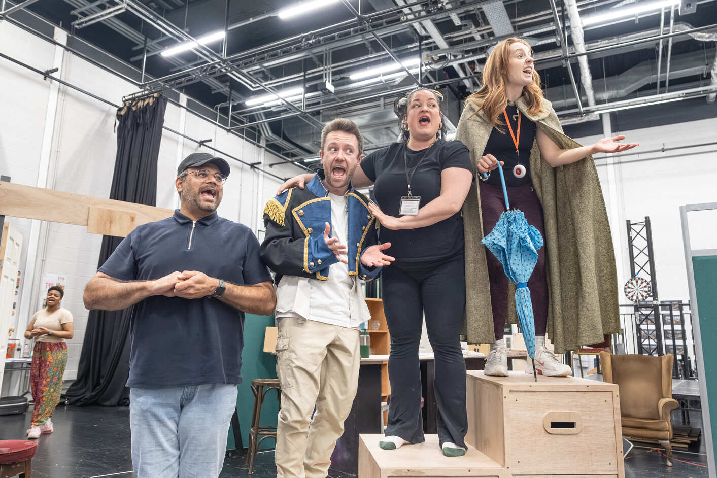 Bank of Dave musical – in rehearsals ahead of world premiere