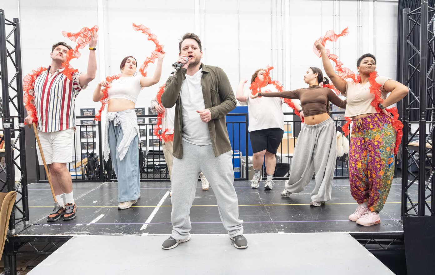 Bank of Dave musical – in rehearsals ahead of world premiere