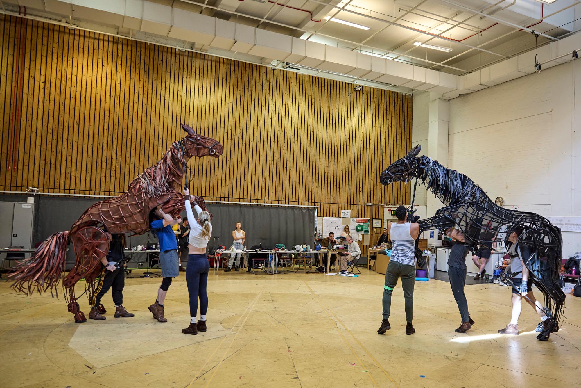 War Horse returns to the National Theatre – first look at rehearsals